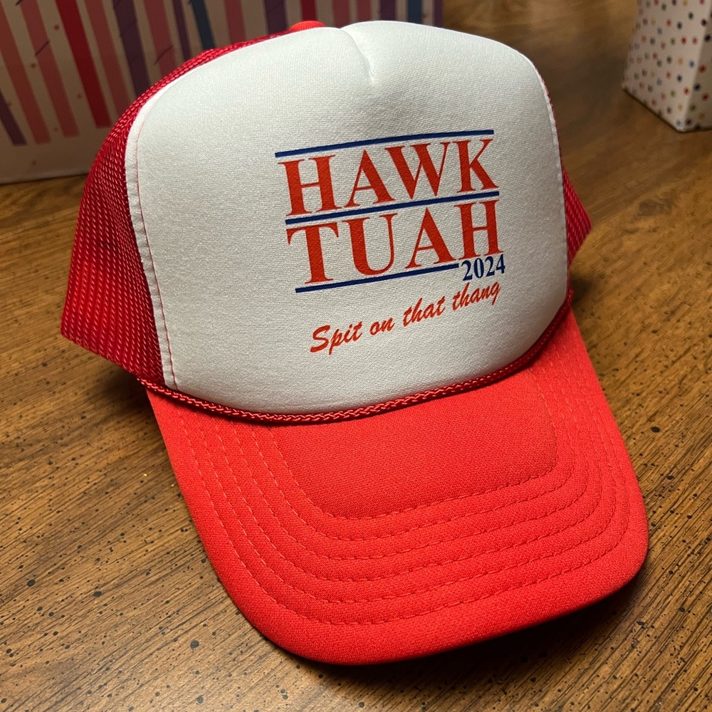 Hawk Tuah Spit On That Thang 2024 Red Hat New Without… - Gem